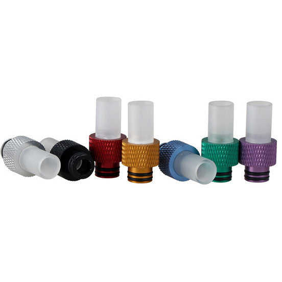 Aluminium & Transparent Wide Bore Drip Tips (ALU001) – The Drip Tip Store