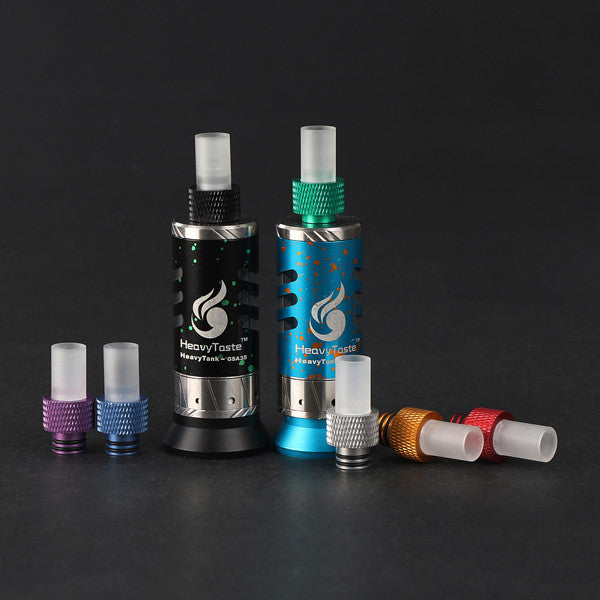 Aluminium & Transparent Wide Bore Drip Tips (ALU001) – The Drip Tip Store