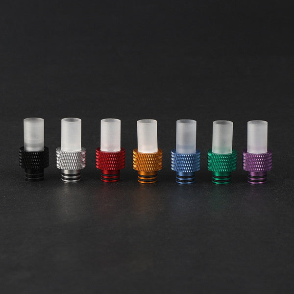 Aluminium & Transparent Wide Bore Drip Tips (ALU001) – The Drip Tip Store