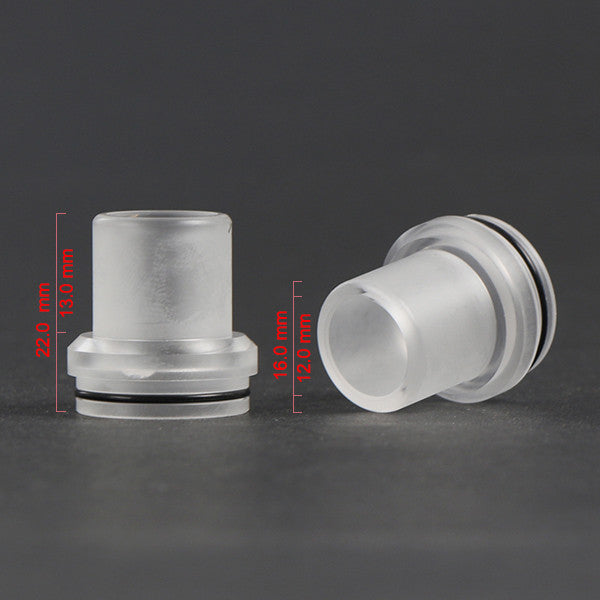 22mm Domed Transparent RDA Top Cap (RDA009) – The Drip Tip Store