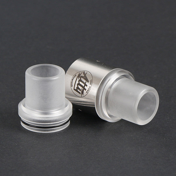 22mm Domed Transparent RDA Top Cap (RDA009) – The Drip Tip Store