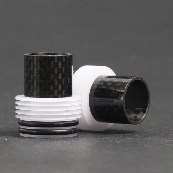 22mm Carbon Fibre Dual O-Ring RDA Top Cap (RDA007) – The Drip Tip Store