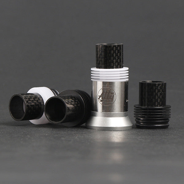 22mm Carbon Fibre Dual O-Ring RDA Top Cap (RDA007) – The Drip Tip Store