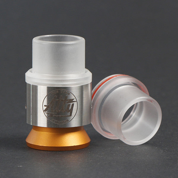28.5mm Domed Transparent RDA Top Cap (RDA011) – The Drip Tip Store