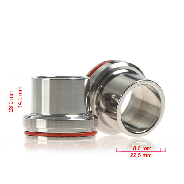 28.5mm Domed Stainless Steel RDA Top Cap (RDA015) – The Drip Tip Store