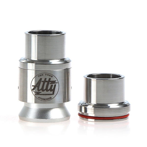 28.5mm Domed Stainless Steel RDA Top Cap (RDA015) – The Drip Tip Store