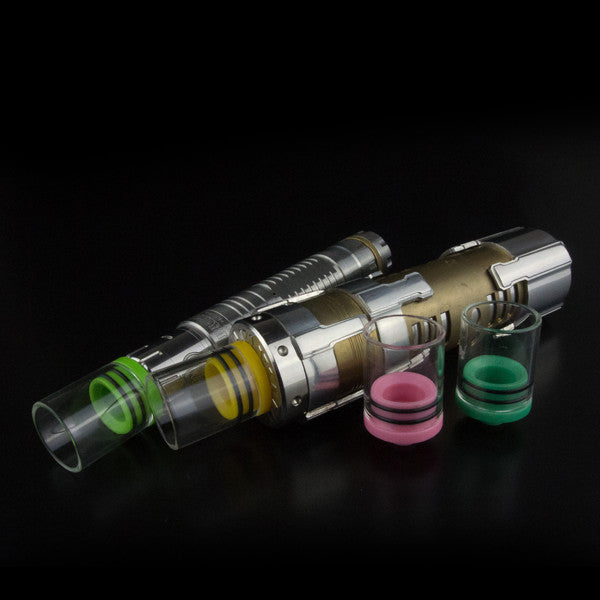 Super Wide Bore 510 Plastic & Glass Drip Tips (GLS014) – The Drip Tip Store