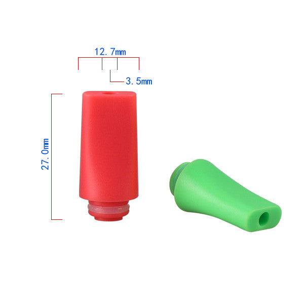 Colourful Plastic Flat Tapered Drip Tips (PLA026) – The Drip Tip Store