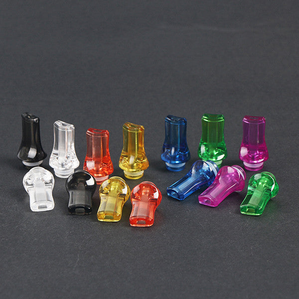 Plastic Flat Tapered Design Drip Tips (PLA006) – The Drip Tip Store