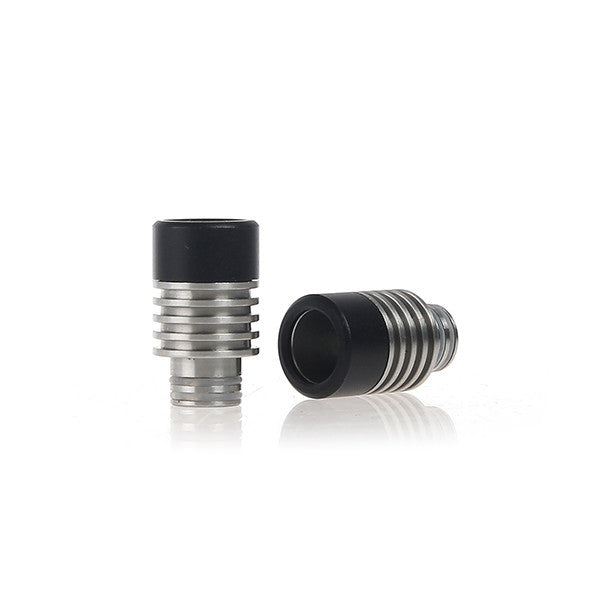 Aluminium & Stainless Steel Gyroidal Wide Bore Drip Tips (ALU002) – The ...