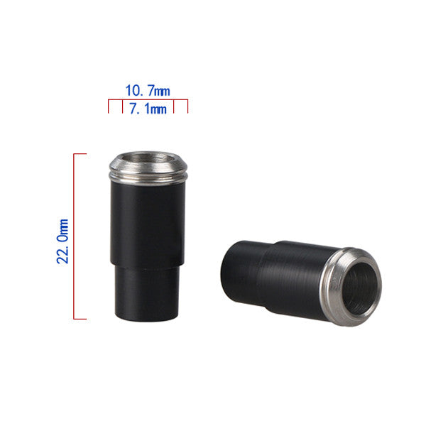 Stainless Steel & Delrin Friction Fit Drip Tip (DEL008) – The Drip Tip ...